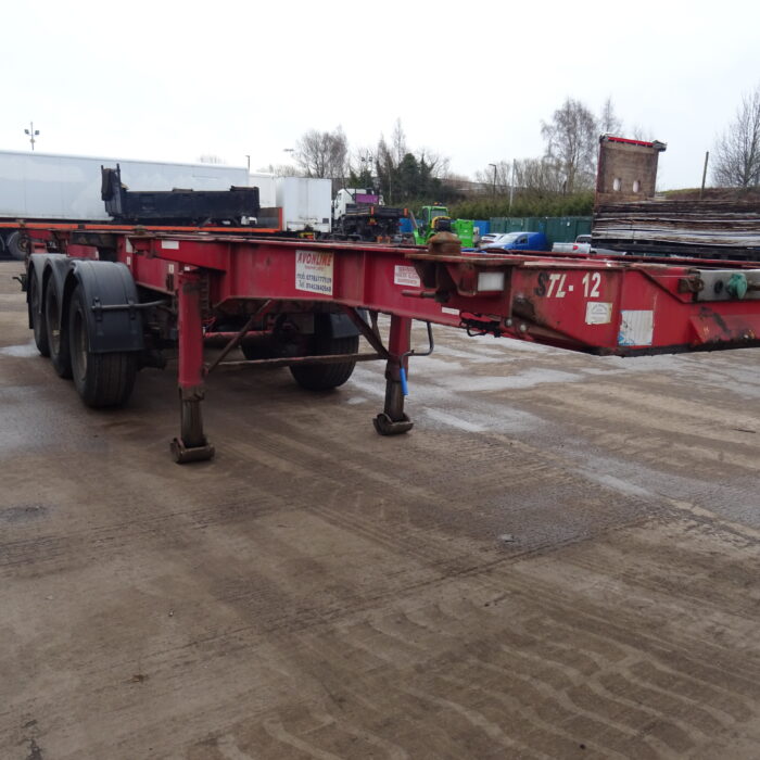 Used Montracon Sliding Skelly Trailers | FW Thomas