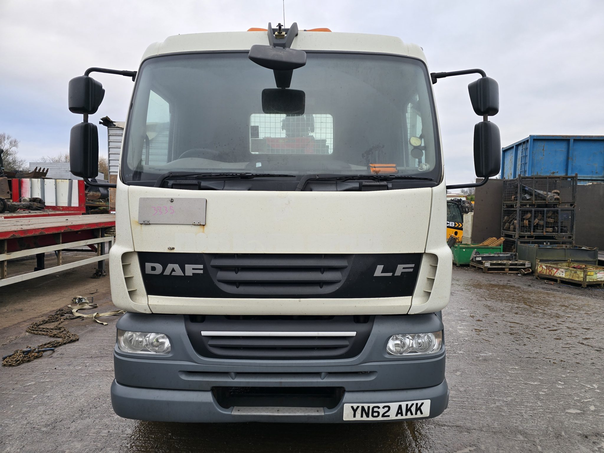 DAF 55-250LF DROPSIDE WITH HIAB CRANE - FW Thomas